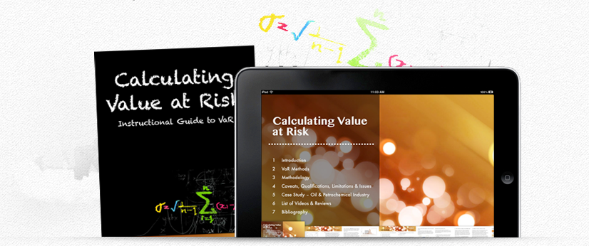 Calculating Value at Risk book now available on iPad.
